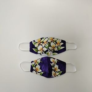 Other | 2 Pcs Handmade Hawaii Aloha Face Mask | Poshmark